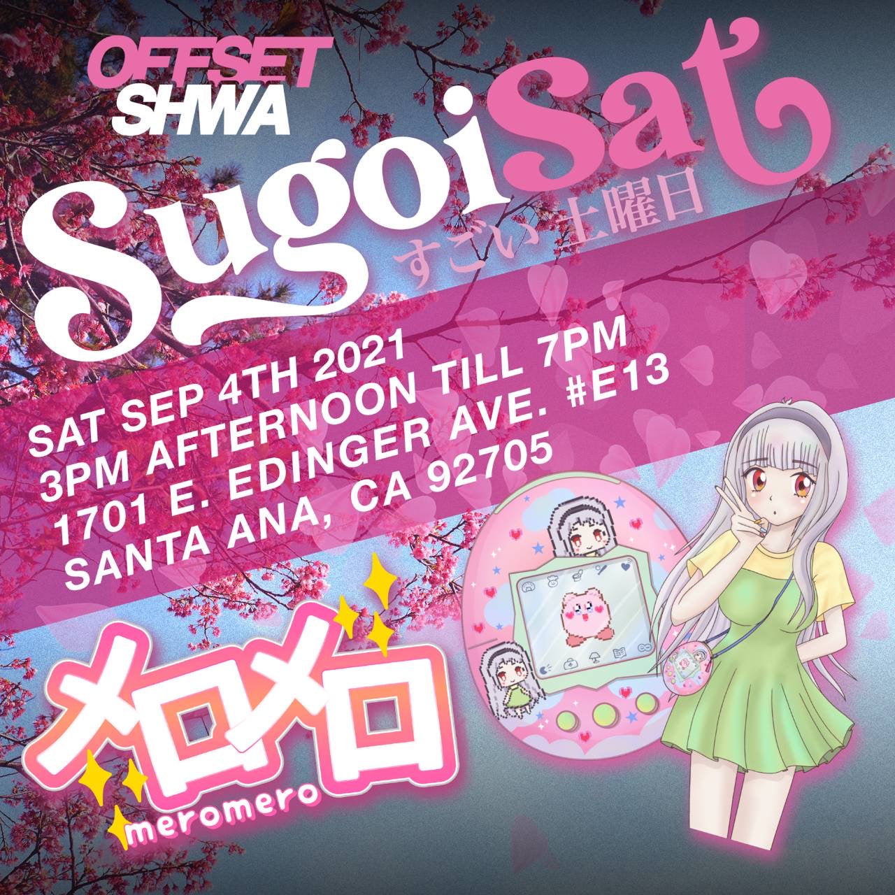 SEPTEMBER 2021 EVENT – SUGOI SATURDAY