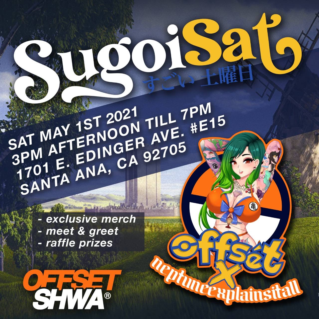 MAY 2021 EVENT – SUGOI SATURDAY